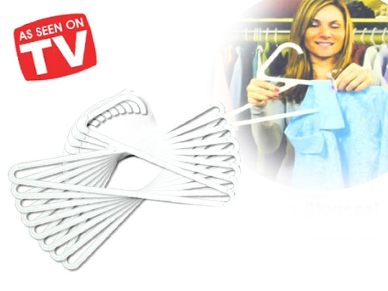 Ez Hanger 30 lu Pratik Elbise Askı Seti